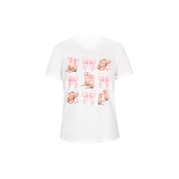 mimo Women T-Shirt in WHITE | Gr.: L