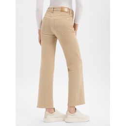 MAC HOSEN Jeans Laura in beige | Gr.: 38/30