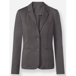 WITT WEIDEN Jersey-Blazer in anthrazit | Gr.: 36