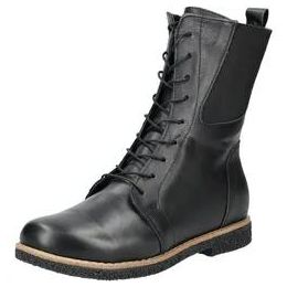 Schn&uuml;rstiefel Andrea Conti "Andrea Conti Stiefel Leder", Damen, Gr. 36, schwarz (schwarz, schwarz), Leder, Schuhe Schn&uuml;rstiefel