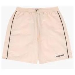 Shorts DROPSIZE "Dropsize PIPING SHORTS", Herren, Gr. XL, US-Gr&ouml;&szlig;en, coconut milk, 100% Baumwolle, normal, Hosen Shorts