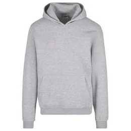 Kapuzensweatshirt Urban Classics "Urban Classics Basic Essential Hoody", Herren, Gr. M, erdgrau, 50% Baumwolle, 50% Polyester, unifarben, Sweatshirts