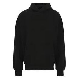 Kapuzenpullover Urban Classics "Urban Classics Light Terry Hoody", Herren, Gr. L, schwarz, 70% Baumwolle, 30% Polyester, unifarben, normal, ohne Ausschnitt, Pullover Kapuzenpullover