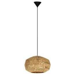 Eglo H&auml;ngeleuchte "SHELDON Pendellampe - Stahl - E27 - 1X40W - IP20", schwarz, 1, &Oslash; 38cm H: 110cm, 1 Stk., Leuchten, H&auml;ngelampe, Deckenlampe, Wohnzimmer, Esszimmer, H110 x &Oslash;38 cm, H&auml;ngeleuchte