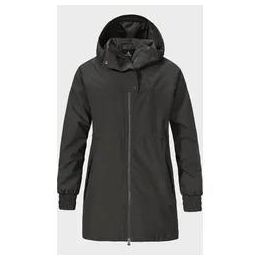 Sch&ouml;ffel Parka SCH&Ouml;FFEL "Parka Style Bohorok WMS", Damen, Gr. 34, schwarz (9990, schwarz), Oberstoff: 100% Polyester; (Membran: Thermoplastisches Polyurethan); Futter: 100% Polyester, relaxed fit, hoch geschlossener Ausschnitt, Jacken Parka