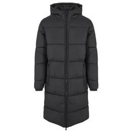 Winterjacke Urban Classics "Urban Classics Mens Long Puffer Coat", Herren, Gr. S, schwarz, 100% Polyester, unifarben, normal, ohne Ausschnitt, Jacken Winterjacke