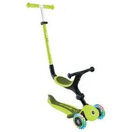 Tretroller Globber "GO-UP ACTIVE LIGHTS mit Leuchtrollen", gr&uuml;n, Roller, KinderB:28cm L:67cm, Dreirad, Laufrad und Scooter, B:28cm L:67cm