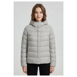 Steppjacke Only "ONLRUBY QUILTED DOWN HOOD JACKET OTW", Damen, Gr. M, string, Steppware, Obermaterial: 100% Nylon, unifarben, normal, Jacken Steppjacke