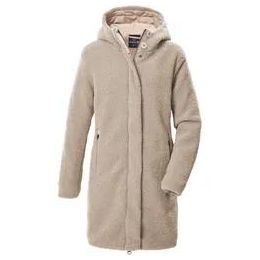 Parka "GW 95 WMN PRK", Damen, Gr. 40, sand, Oberseite: 100% Polyester;R&uuml;ckseite: 100% Polyester;Futter: 100% Polyester;F&uuml;llung: 100% Polyester, G.I.G.A. DX BY KILLTEC, Jacken Parka, Wasserdichte Scherpa-Jacke mit 2-Wege-Rei&szlig;verschluss