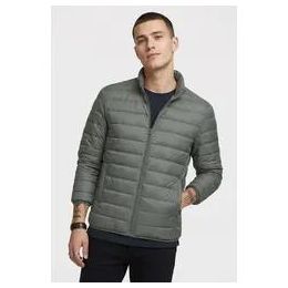 Only & Sons Steppjacke ONLY & SONS "ONSNOA LIGHT JACKET OTW CS OTL", Herren, Gr. L, grau (castor gray), Web, Obermaterial: 100% Nylon, unifarben, regular fit, Jacken Steppjacke