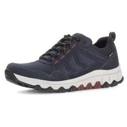 Sneaker Gabor "Sneaker low", Herren, Gr. 42, blau, Schuhe Sneaker