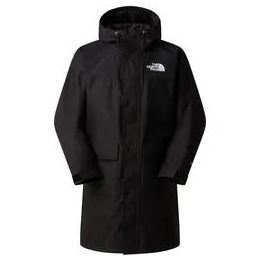 Funktionsjacke The North Face "M REIGN ON PARKA", Herren, Gr. XL, tnf schwarz, Obermaterial: 100% Polyester, Jacken Funktionsjacke, sportlicher Stil, winddicht, wasserdicht