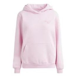 Kapuzenpullover MISS TEE "Miss Tee Heart Signs EMB Ladies Fluffy Hoody", Damen, Gr. XS, softpink, 70% Baumwolle, 30% Polyester, mehrfarbig, loose fit, ohne Ausschnitt, Pullover Kapuzenpullover