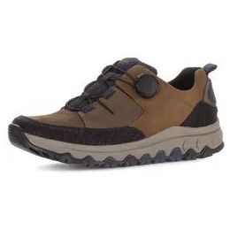 Sneaker Gabor "Sneaker low", Herren, Gr. 42, braun, Schuhe Sneaker