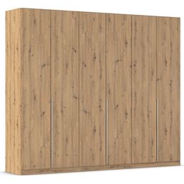 Dreht&uuml;renschrank OTTO HOME "Kleiderschrank Schrank Garderobe AGORDO TOPSELLER Schlafzimmer", braun (eiche artisan), B:271cm H:229cm T:54cm, Holzwerkstoff, Schr&auml;nke, Dreht&uuml;renschrank, durchdachte Innenausstattung, in 8 Breiten und 2 H&ouml;hen MADE IN GERMANY, Topseller