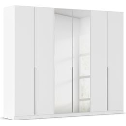 Dreht&uuml;renschrank OTTO HOME "Kleiderschrank Schrank Garderobe AGORDO mit Dekor- oder Hochglanzfront", wei&szlig; (alpinwei&szlig;), B:271cm H:229cm T:54cm, Holzwerkstoff, Schr&auml;nke, Dreht&uuml;renschrank, durchdachte Innenausstattung, in 8 Breiten und 2 H&ouml;hen MADE IN GERMANY, Topseller