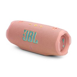 JBL Bluetooth-Lautsprecher "CHARGE 6", rosa, B:14,5cm H:11,9cm T:25,6cm, Lautsprecher, wasserdicht und sto&szlig;fest