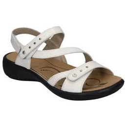 Sandale Josef Seibel "Ibiza 70, weiss", Damen, Gr. 40, wei&szlig;, Obermaterial: 100% Rindsleder Leather cow., Schuhe Sandale