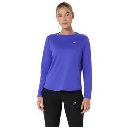 Laufshirt asics "asics CORE LS TOP", Damen, Gr. XS, cobalt burst, Obermaterial: 100% Polyester, Shirts Laufshirt, lang&auml;rmlig, mit reflektierenden Details, f&uuml;r Training und Laufen