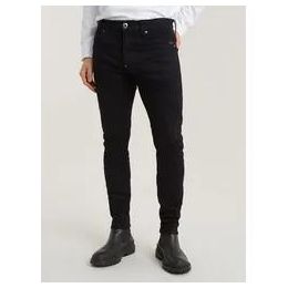G-Star Raw Regular-fit-Jeans G-STAR "Revend Skinny Jeans", Herren, Gr. 34, L&auml;nge 34, pitch schwarz, Obermaterial: 66% Baumwolle, 26% Baumwolle, 7% Elastomultiester, 1% Elasthan, Jeans