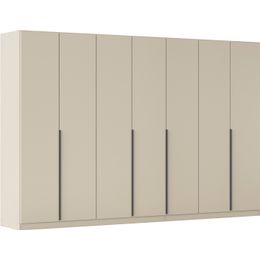 Dreht&uuml;renschrank OTTO HOME "Kleiderschrank Schrank Garderobe AGORDO TOPSELLER Schlafzimmer", beige (beige (champagner)), B:315cm H:229cm T:54cm, Holzwerkstoff, Schr&auml;nke, Dreht&uuml;renschrank, durchdachte Innenausstattung, in 8 Breiten und 2 H&ouml;hen MADE IN GERMANY, Topseller