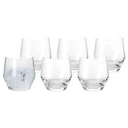 Glas Leonardo "Trinkgl&auml;ser Puccini 310 ml 6er Set transparent", bunt (transparent), Glas, Trinkgef&auml;&szlig;e, Kaffeetasse