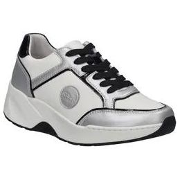 Sneaker Josef Seibel "Lissi 12, silber-multi", Damen, Gr. 38, silber (silber, multi), Obermaterial: 100% Rindsleder Leather cow., Schuhe Sneaker