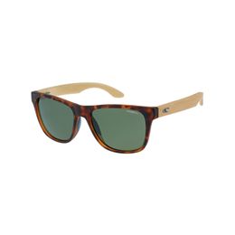 O`Neill Sonnenbrille O'NEILL "O'Neill Sonnenbrille", Herren, havanna matt, bambus, Sonnenbrillen Sonnenbrille