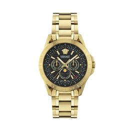 Versace Uhren - Multifunktionsuhr Galaxy Moonph.chr (Wc-0K) - Gr. unisize - in Gold - f&uuml;r Damen