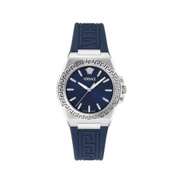 Versace Uhr - Quarz Analog Uhr Greca Reaction Lady(Wc-0D - Gr. unisize - in Blau - f&uuml;r Damen