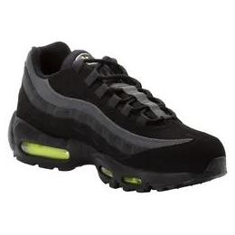 Sneaker Nike SPORTSWEAR "Air Max 95", Herren, Gr. 45 (11), schwarz, lt smoke grau, volt, dk smoke grau, Schuhe Sneaker
