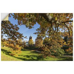 Wandbild Artland "Kr&ouml;peliner Tor in der Hansestadt Rostock", farbe bild(er): gr&uuml;n, B:120cm H:80cm, Bilder, als Alubild, Leinwandbild, Poster, Wandaufkleber in verschied. Gr&ouml;&szlig;en