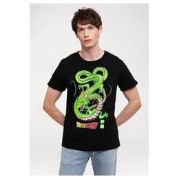 T-Shirt logoshirt "Dragonball Z - Shenlong", Herren, Gr. 5XL, schwarz, 100% Baumwolle, bedruckt, normal, Rundhals, Shirts T-Shirt, mit lizenziertem Print