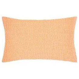 Dekokissen Pad "Fashion", apricot, unifarben, B:30cm L:40cm, Polyester, Dekokissen_Sitzkissen_Kissenh&uuml;llen, aus einer italienischen Fashionweberei