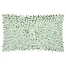 Dekokissen Pad "Sentiment", light mint, unifarben, B:30cm L:50cm, Polyester, Dekokissen_Sitzkissen_Kissenh&uuml;llen, 3D