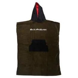 Badeponcho Quiksilver "Hoody", Herren, grape leaf, Obermaterial: 100% Walkfrottier;, Hausm&auml;ntel