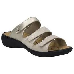 Sandale Josef Seibel "Ibiza 10, creme-multi", Damen, Gr. 43, beige (creme, multi), Obermaterial: 100% Rindsleder Leather cow., Schuhe Sandale