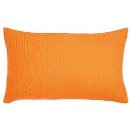 Dekokissen Pad "Fashion", orange, unifarben, B:30cm L:40cm, Polyester, Dekokissen_Sitzkissen_Kissenh&uuml;llen, aus einer italienischen Fashionweberei