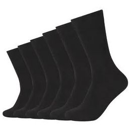 Socken s.Oliver, Damen, Gr. 35-38, schwarz, Obermaterial: 80% Baumwolle, 17% Polyamid, 3% Elasthan, Socken Socken