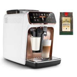 Philips Kaffeevollautomat "5400 Series EP5447/90 LatteGo", wei&szlig; und ros&eacute;gold, B:24,6cm H:43,3cm T:37,2cm, Kaffeevollautomaten, 12 Kaffeespezialit&auml;ten und 4 Benutzerprofilen, Kaffeevollautomat, Topseller