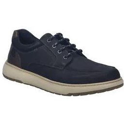 Sneaker Josef Seibel "Clayton 01, dunkelblau", Herren, Gr. 41, blau (dunkelblau), Obermaterial: 100% Rindsleder Leather cow., Schuhe Sneaker