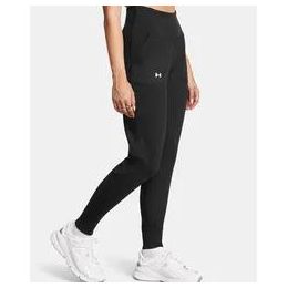 Trainingshose Under Armour "MOTION JOGGER", Damen, Gr. XS, N-Gr, schwarz,, wei&szlig;, Obermaterial: 80% Polyester, 20% Elasthan, Hosen Trainingshose, f&uuml;r vielseitige Aktivit&auml;ten, mit Elasthan-Anteil, leichtes Material