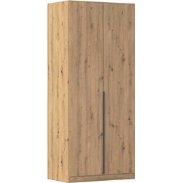 Dreht&uuml;renschrank OTTO HOME "Kleiderschrank Schrank Garderobe AGORDO TOPSELLER Schlafzimmer", braun (eiche artisan), B:91cm H:229cm T:54cm, Holzwerkstoff, Schr&auml;nke, Dreht&uuml;renschrank, durchdachte Innenausstattung, in 8 Breiten und 2 H&ouml;hen MADE IN GERMANY, Topseller