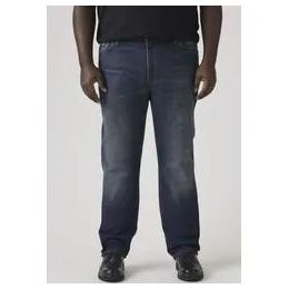 Levi's Regular-fit-Jeans LEVI'S PLUS "541 TAPERED", Herren, Gr. 50, L&auml;nge 34, play a tune adv, Denim/Jeans, Obermaterial: 70% Baumwolle, 28% Lyocell, 2% Elasthan, regular fit kn&ouml;chellang, Jeans, im Five-Pocket Style