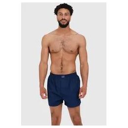 Lousy Livin Underwear Boxershorts LOUSY LIVIN "3Pack Boxershorts Plain 3 Pack", Herren, Gr. M, blau, 100% Baumwolle, Unterhosen, 3er-Pack mit lockerem Schnitt