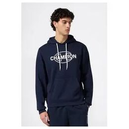 Kapuzensweatshirt Champion "Graphic Hoodie", Herren, Gr. XXL (60/62), nny, Obermaterial: 55% Baumwolle, 45% Polyester, Sweatshirts