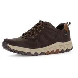 Sneaker Gabor "Sneaker low", Herren, Gr. 44,5, braun, Schuhe Sneaker