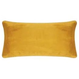 Dekokissen Pad "Elegance", honey, unifarben, B:25cm H:2cm L:50cm, Polyester, Dekokissen_Sitzkissen_Kissenh&uuml;llen, Design als Basic, aus Samt, elegante Optik