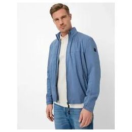 Cabanjacke Brax "Style CALVIN", Herren, Gr. XXL, ocean, Web, 60% Baumwolle, 38% Polyamid, 2% Elasthan, Jacken