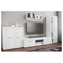Wohnzimmertisch Vcm "Holz TV Lowboard M&ouml;bel Fernsehschrank Usilo XL", wei&szlig;, B:160cm T:45cm, Sideboards, TV-Sideboard